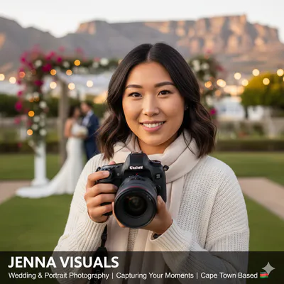 Jenna Visuals - Wedding Photographer, Cape Town | Cazual Success Story